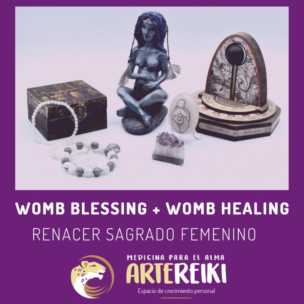 Womb Healing + Womb blessing (Renacer Sagrado Femenino ) - Arte Reiki